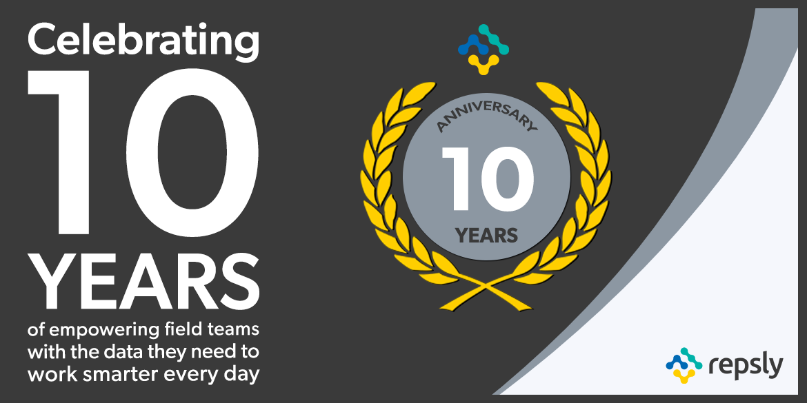 Repsly Celebrates 10 Years of Empowering CPG Teams